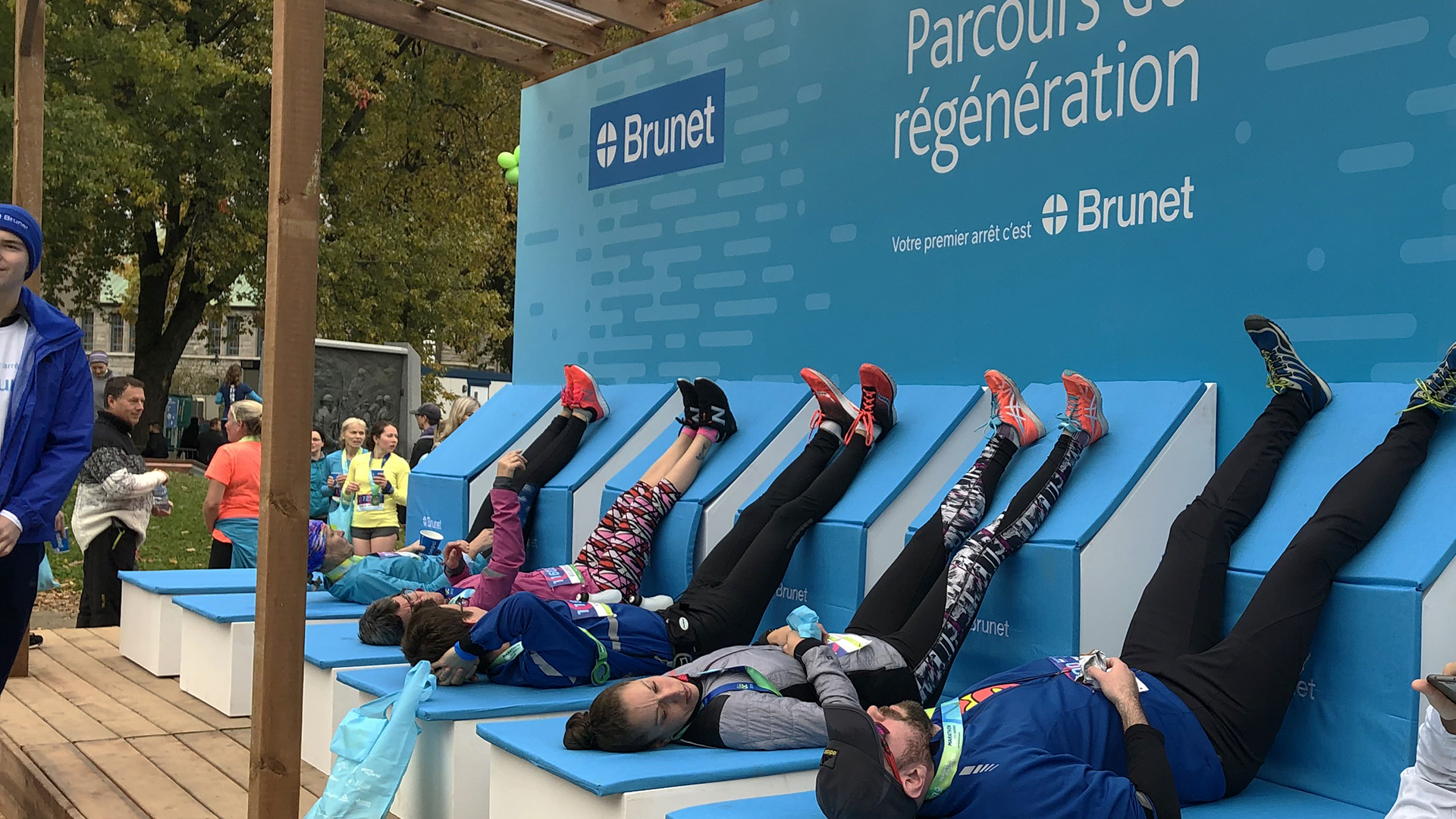 Activation de marque au Marathon de Québec | Gustav